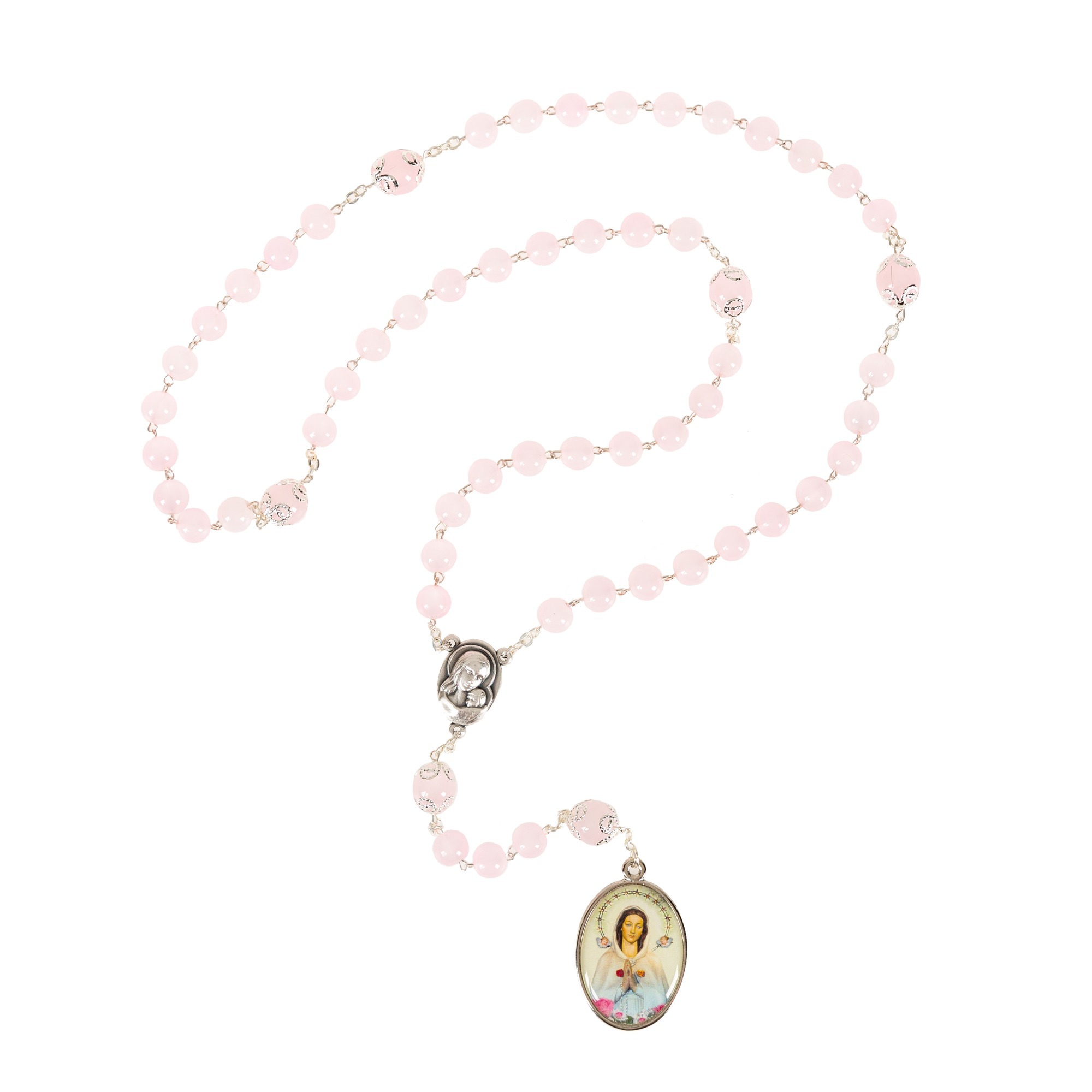 Rosa Mystica & Divine Mercy Rosary | The Catholic Company®