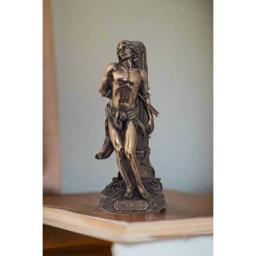 St. Sebastian Statue 8'' | The Catholic Company