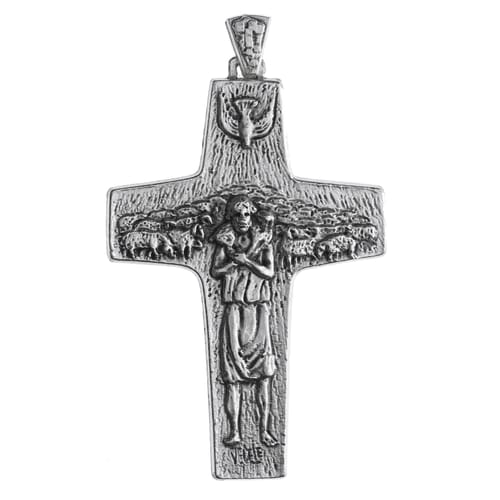 Pope Francis Pectoral Cross, 4 inch | The Catholic Company